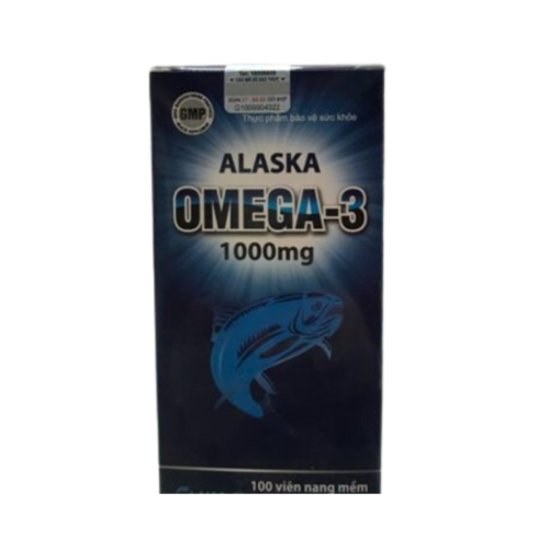 Omega 3 1000mg Alaska(việt đức) – Nhà thuốc Thân Huệ – Thanh Thuỷ, Phú Thọ